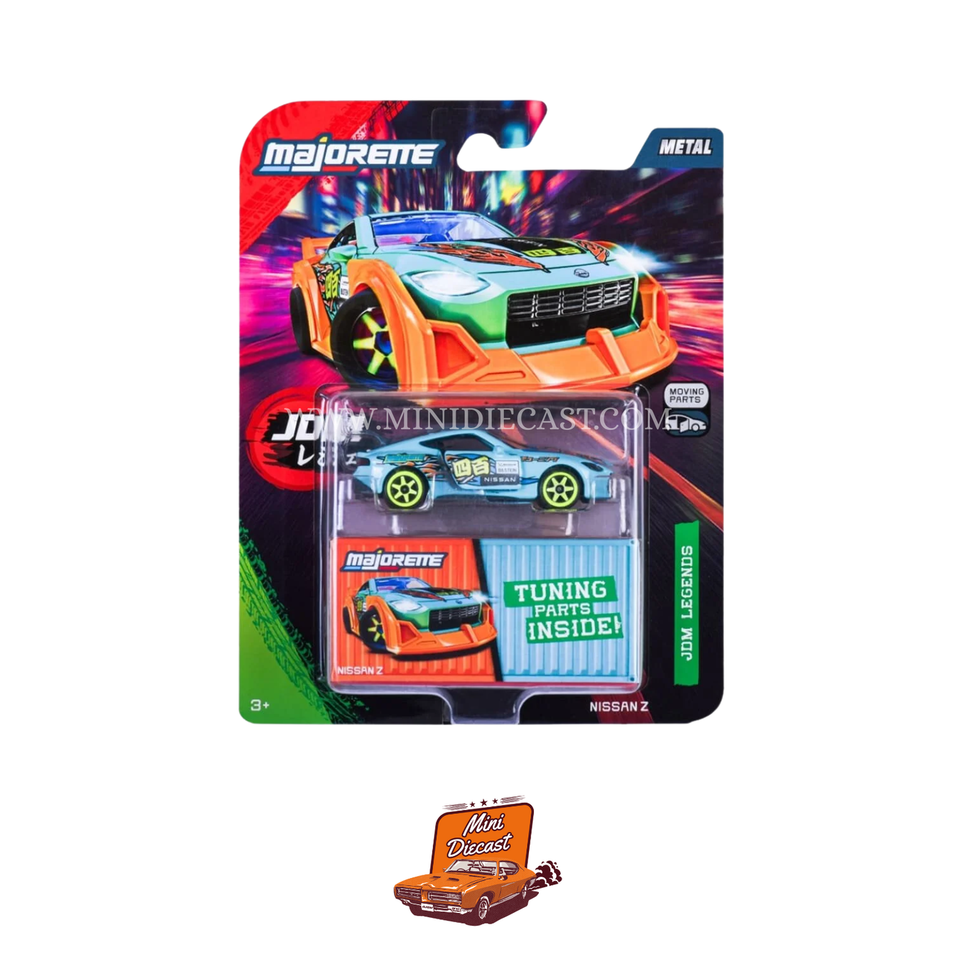 Majorette JDM Legends Deluxe Cars Nissan Z – Mini Diecast