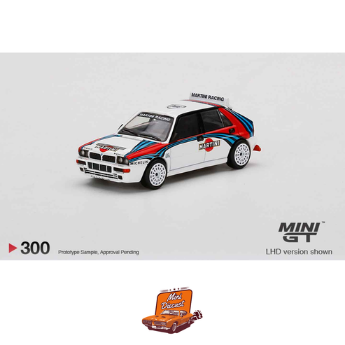 Mini GT #300 – Lancia Delta HF Integrale Evoluzione Martini Racing ...