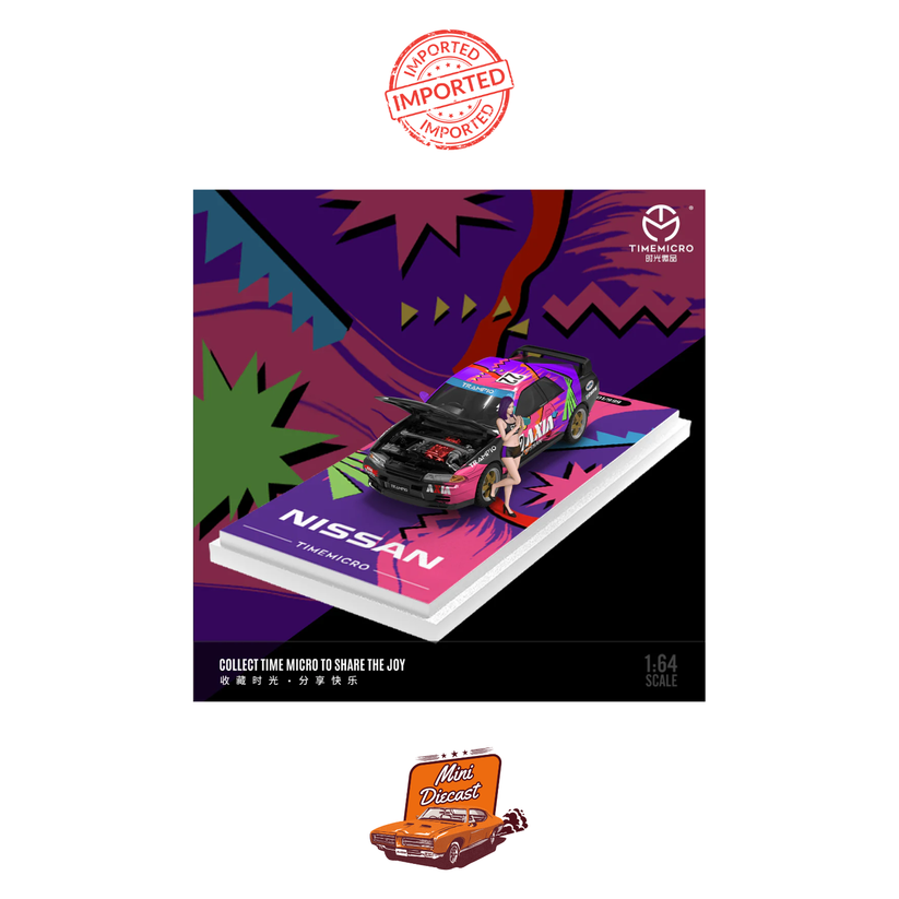 Time Micro Nissan GT-R R32 Axia #22 with Figurine (Imported) – Mini Diecast