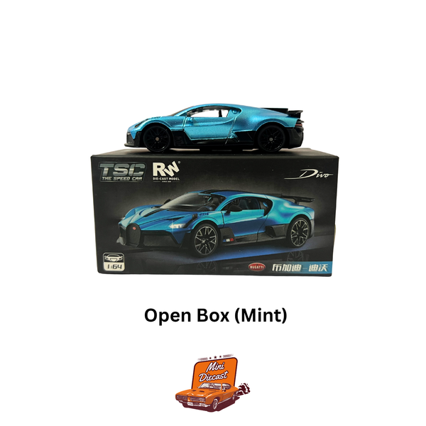 TSC The Speed Car – Bugatti Divo (Open Box / Mint Condition) – Mini Diecast